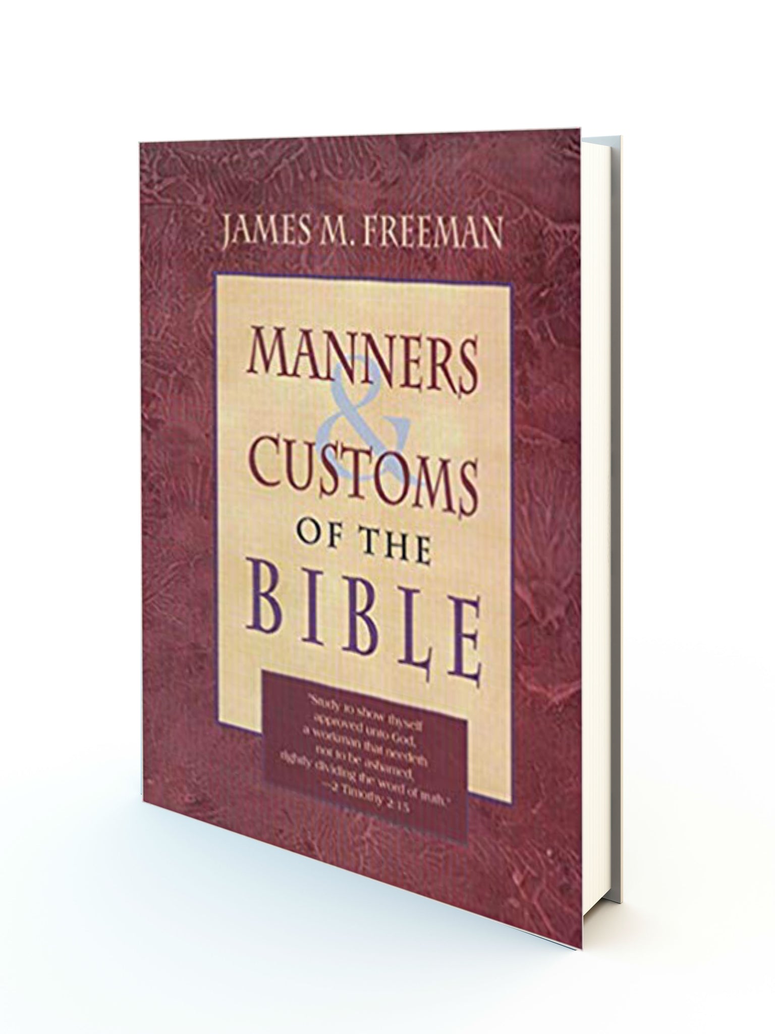Manners And Customs Of The Bible